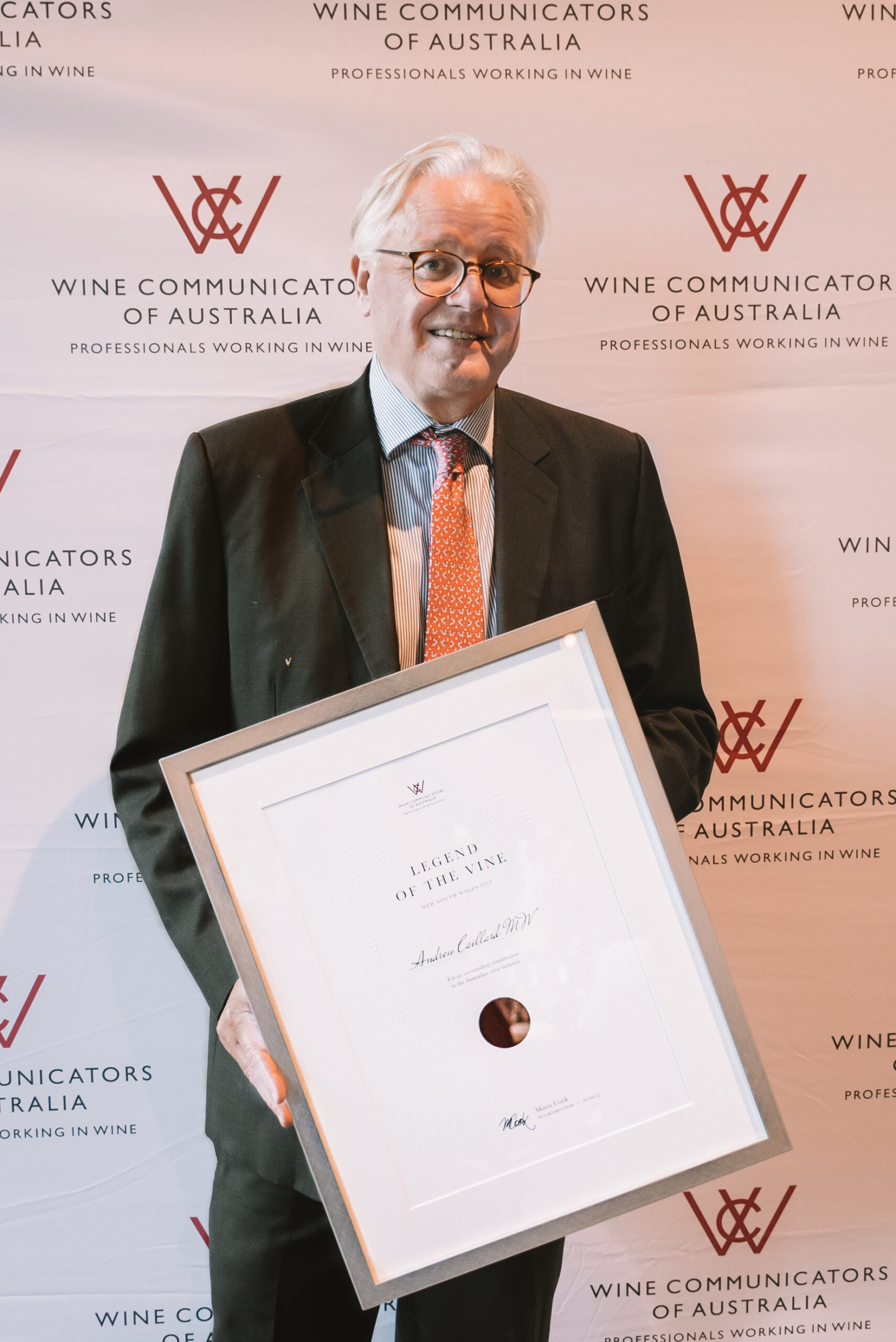 Industry doyen Andrew Caillard MW wins prestigious Legend of the Vine ...