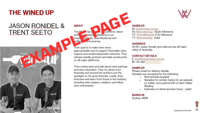 WCA Wine Media Guide 2026 – Wine Communicators of Australia